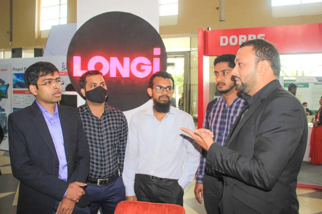 隆基携Hi-MO组件亮相孟加拉国太阳能国际博览会-隆基绿能