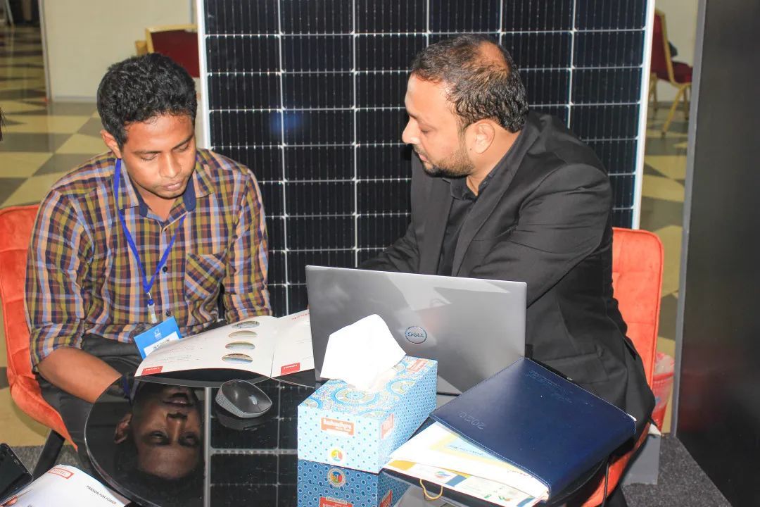 隆基携Hi-MO组件亮相孟加拉国太阳能国际博览会-隆基绿能