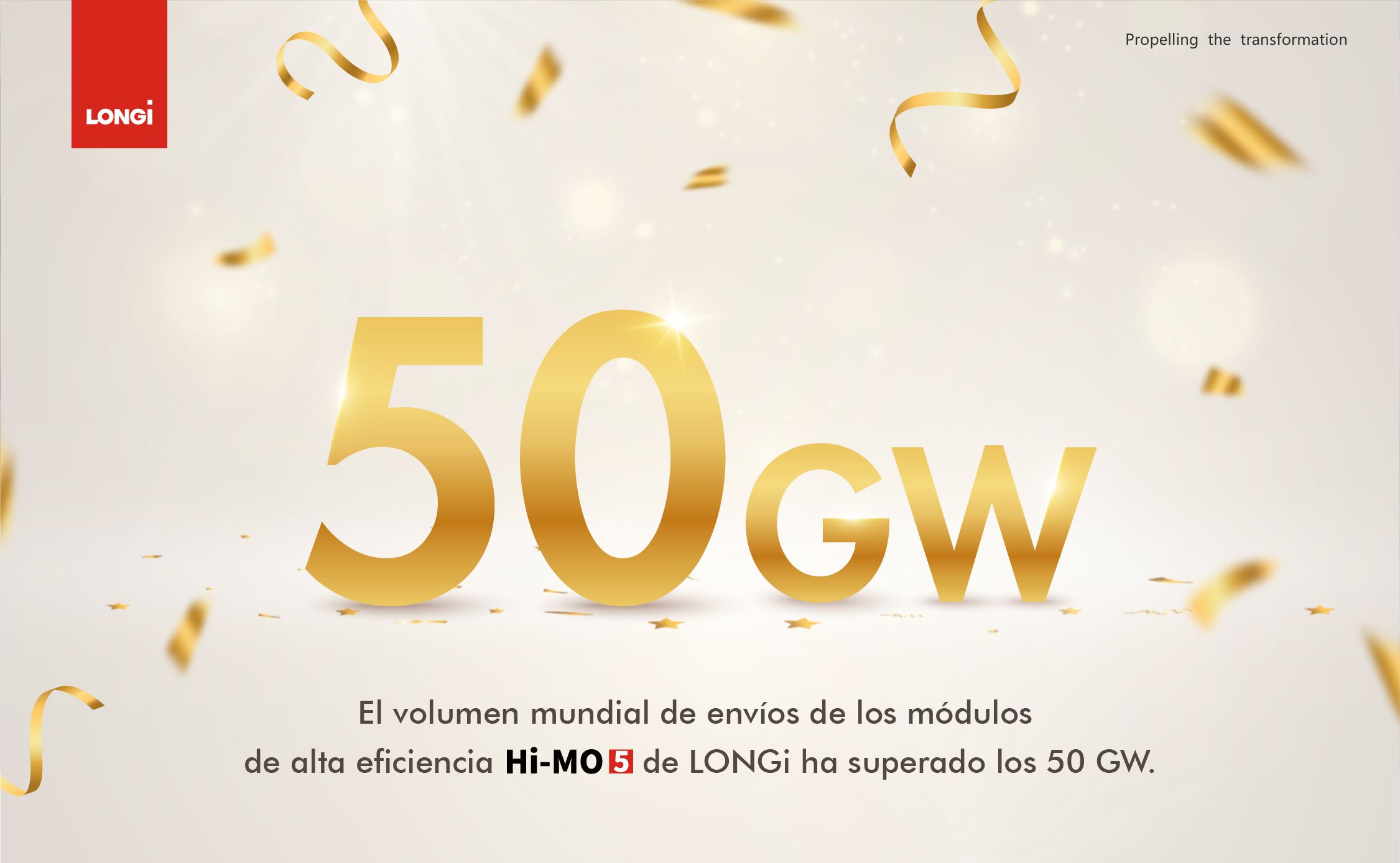 Los envíos mundiales de los módulos Hi-MO 5 de LONGi superan ya los 50 ...