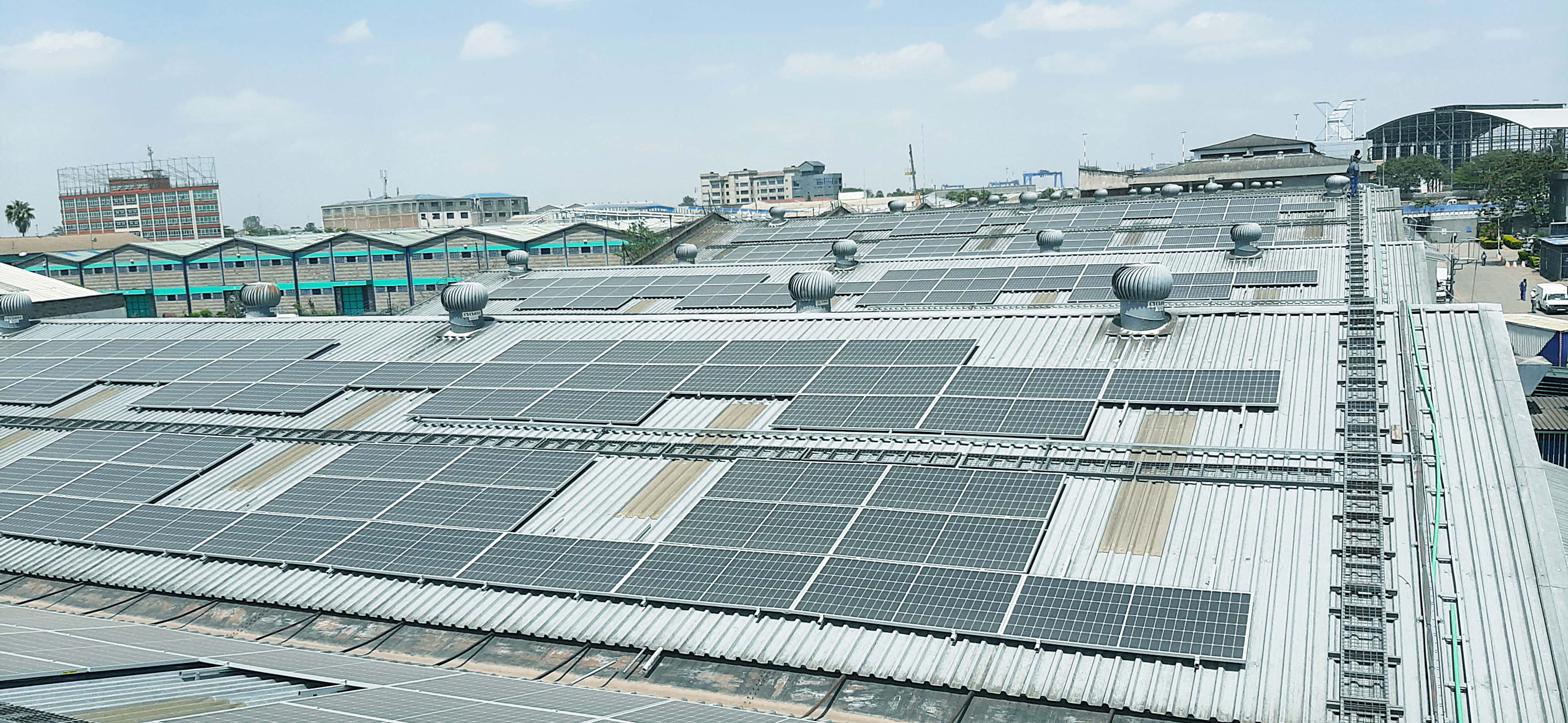 LONGi Nairobi 915KW Industrial and Commercial Distributed PV Project in ...
