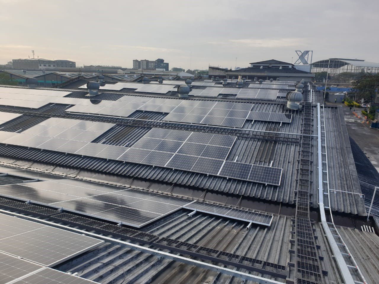 LONGi Nairobi 915KW Industrial and Commercial Distributed PV Project in ...