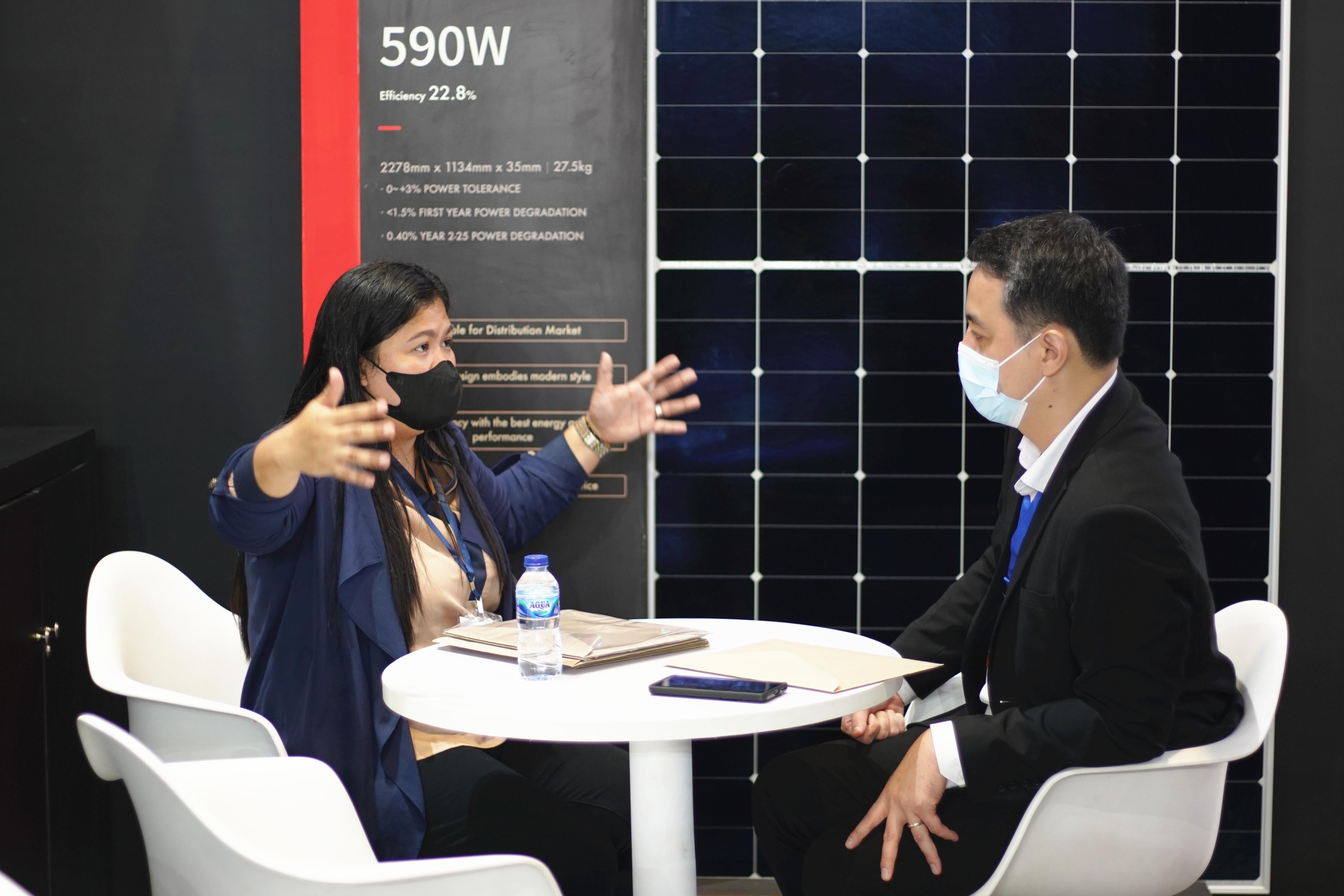 LONGi Hi-MO 6 makes debut at Solartech Indonesia -LONGi