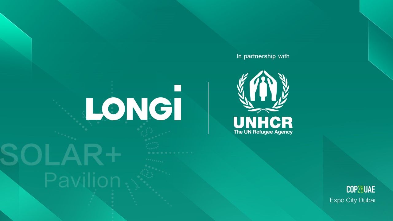 LONGi leads the way in partnership with UNHCR to solarize its Logistics Hub -LONGi