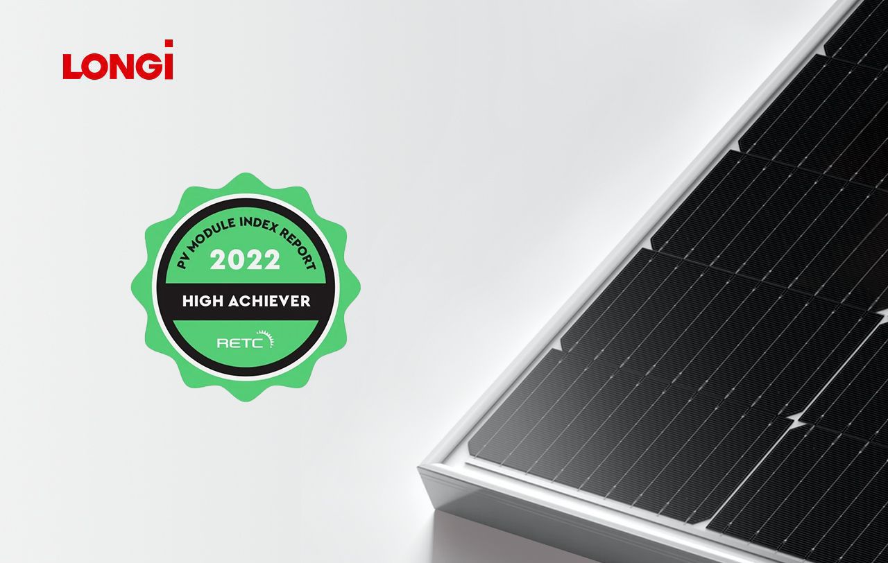 LONGi-LONGi Wins RETC "High Achiever" Award for PV Modules for the ...