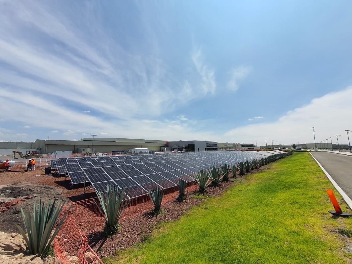 隆基墨西哥丰田499.22KW工商业分布式发电项目 -隆基绿能